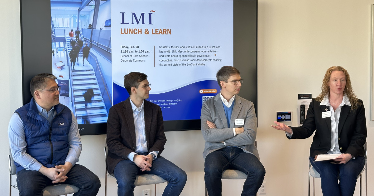 LMI Continues to Strengthen Partnership with the School of Data Science ...
